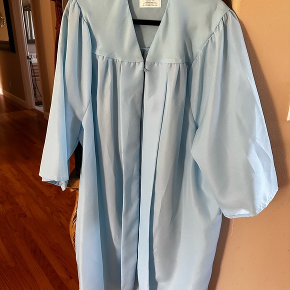 Jostens | Dresses | Light Blue Graduation Gown | Poshmark